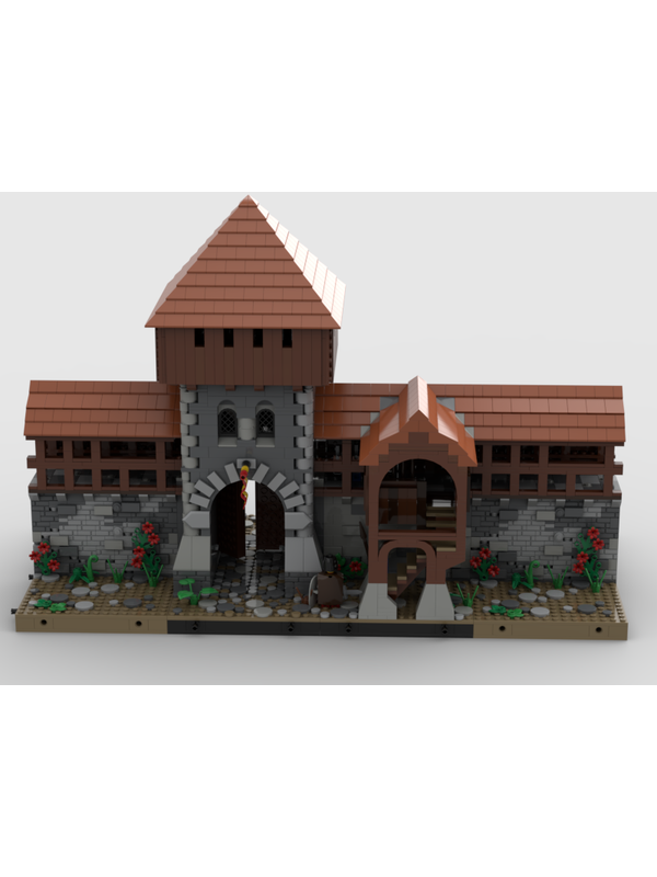 LEGO MOC city wall by Fips380 | Rebrickable - Build with LEGO