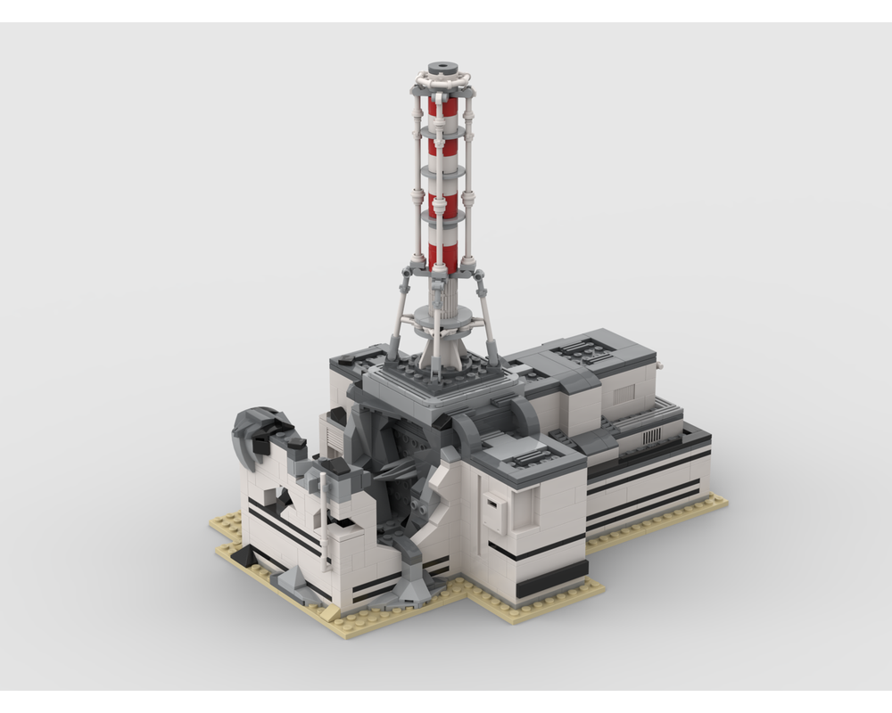 LEGO MOC Chernobyl 1986 Nuclear Power Plant Disaster by JaworPunk ...