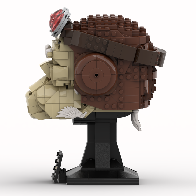 LEGO MOC Kuiil Head (Helmet Collection Style) by Albo.Lego ...