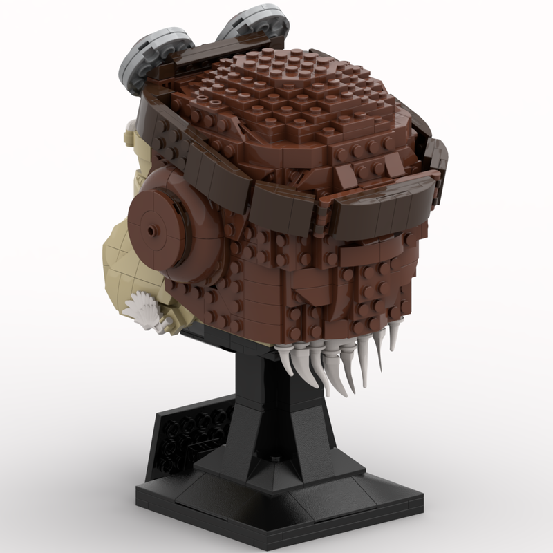 LEGO MOC Kuiil Head (Helmet Collection Style) by Albo.Lego ...