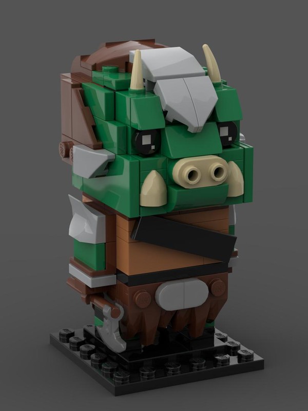 LEGO MOC Gamorrean Guard Brickhead by ThrawnsRevenge | Rebrickable ...
