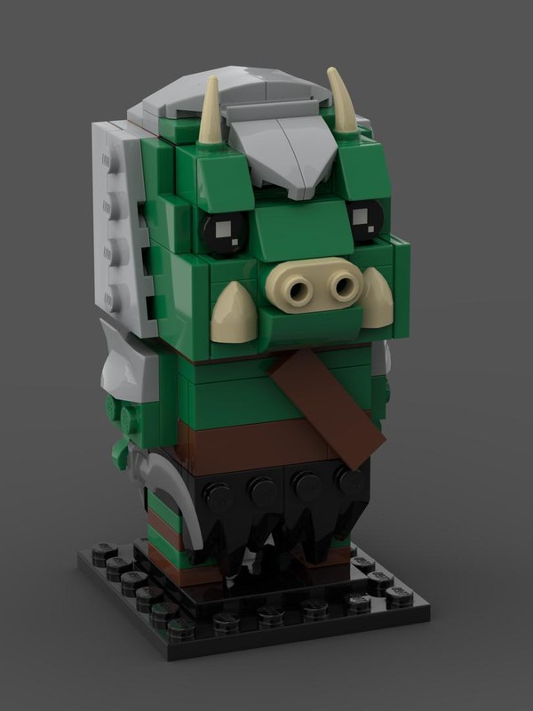 LEGO MOC Gamorrean Guard Brickhead by ThrawnsRevenge | Rebrickable ...