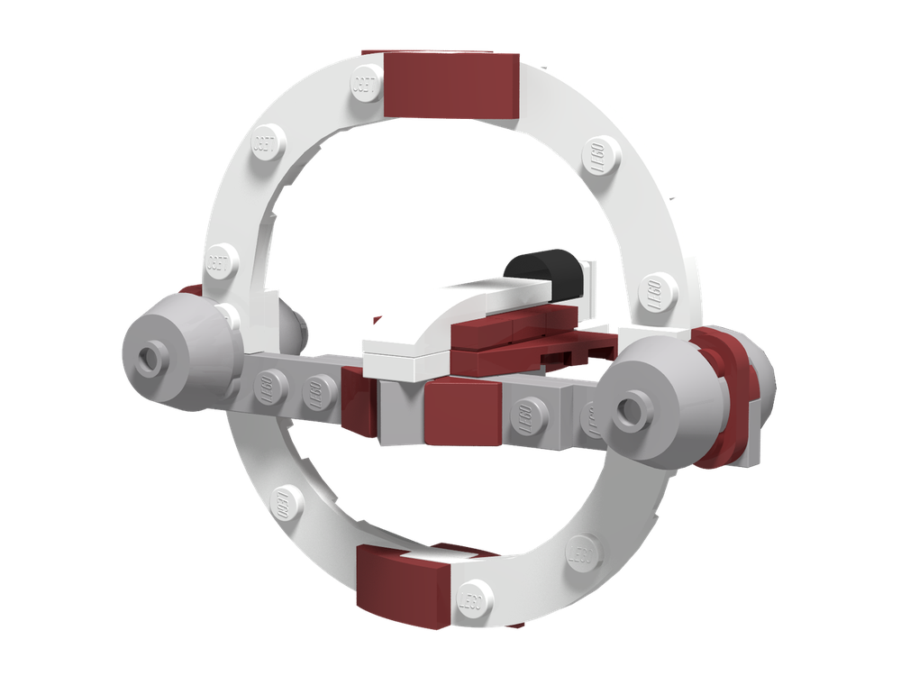 LEGO MOC Micro Delta-7 Interceptor by ckakka2 | Rebrickable - Build with LEGO