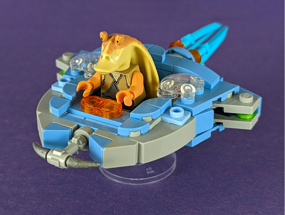 LEGO MOC Gungan Bongo Microfighter by lego_coffee | Rebrickable - Build ...