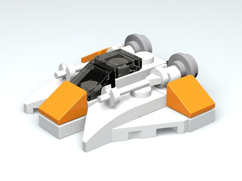 LEGO MOC Micro T-47 Airspeeder Snowspeeder by ckakka2 | Rebrickable ...