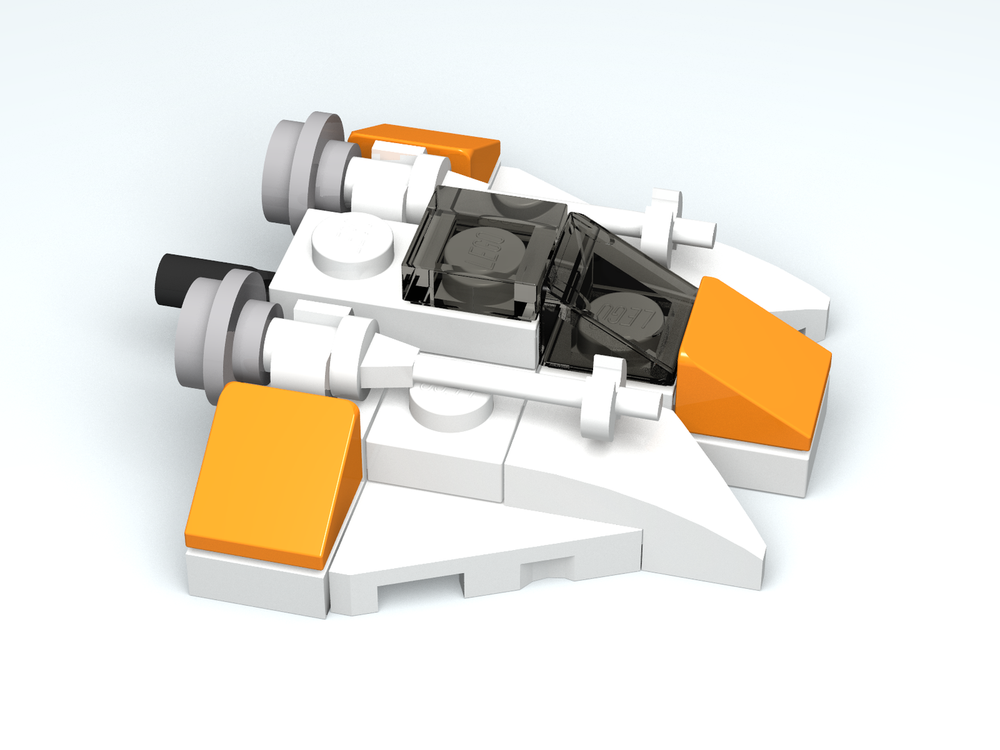 LEGO MOC Micro T-47 Airspeeder Snowspeeder by ckakka2 | Rebrickable ...