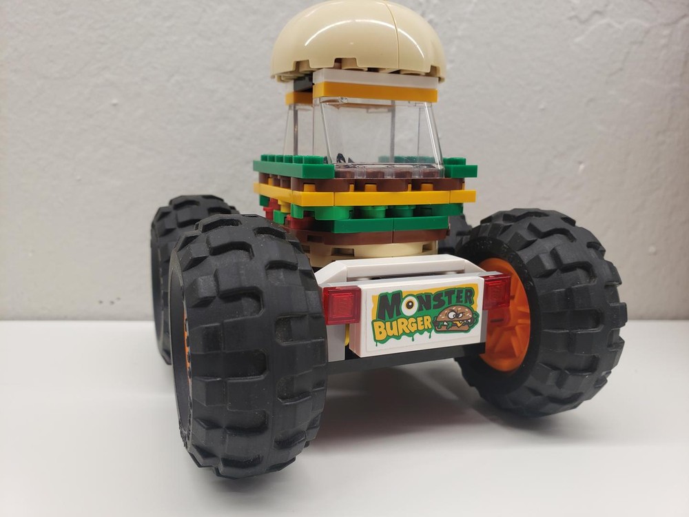 LEGO MOC Burger Car by jlherbst77 | Rebrickable - Build with LEGO