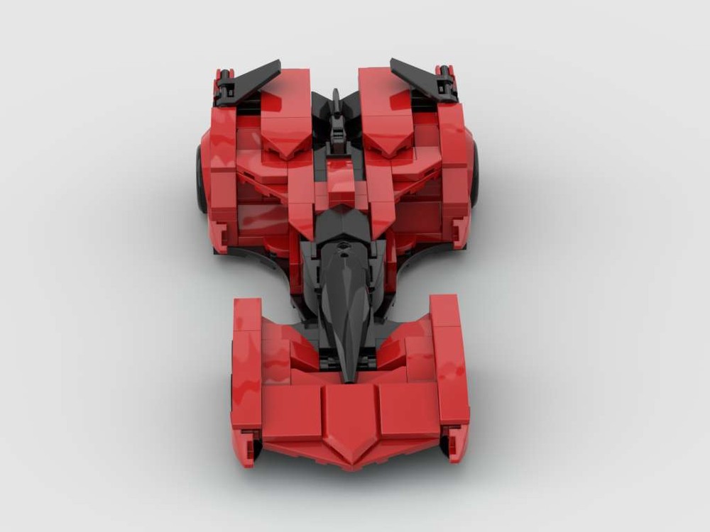 LEGO MOC-125007 CYBER FORMULA 001 by 집중 | Rebrickable - Build with LEGO