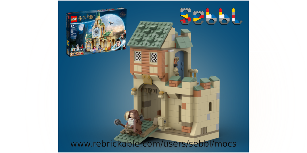LEGO MOC Castle Gate from 76398 [non-exclusive Castle] by sebbl ...