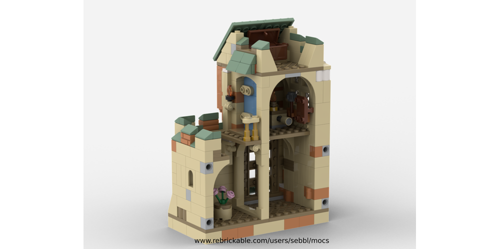 LEGO MOC Castle Gate from 76398 [non-exclusive Castle] by sebbl ...