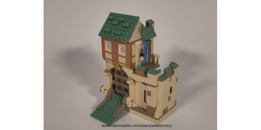 LEGO MOC Castle Gate from 76398 [non-exclusive Castle] by sebbl ...