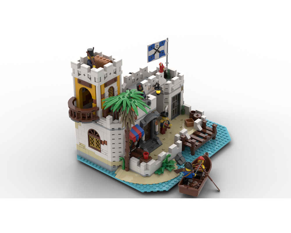 LEGO MOC 6267 Lagoon Lockup Remake by Legat_Of_Legion | Rebrickable ...