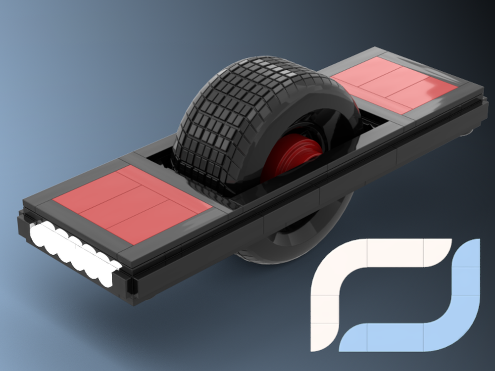 LEGO MOC Onewheel Pint by BuilderOfStuff | Rebrickable - Build with LEGO