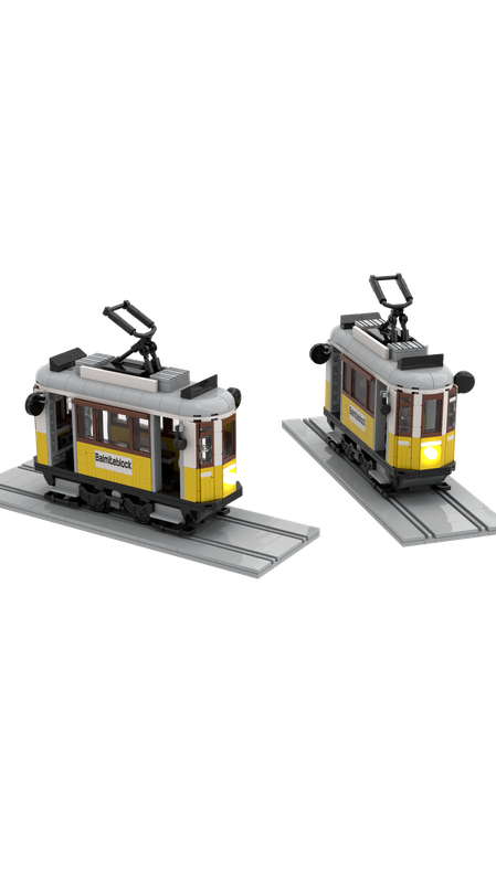 LEGO MOC classic tram by balmiteblock | Rebrickable - Build with LEGO