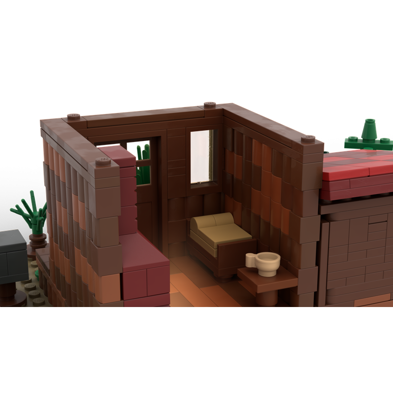 LEGO MOC Stardew Valley Farmhouse by TIny_Hacker | Rebrickable - Build ...