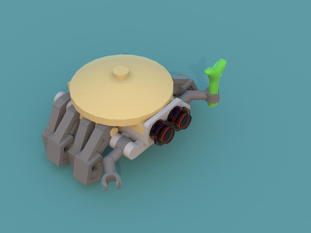 Lego Moc Nanocrab By Legoori Rebrickable Build With Lego