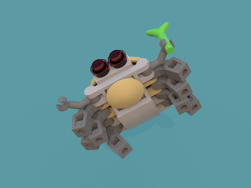 LEGO MOC NanoCrab by LegoOri | Rebrickable - Build with LEGO