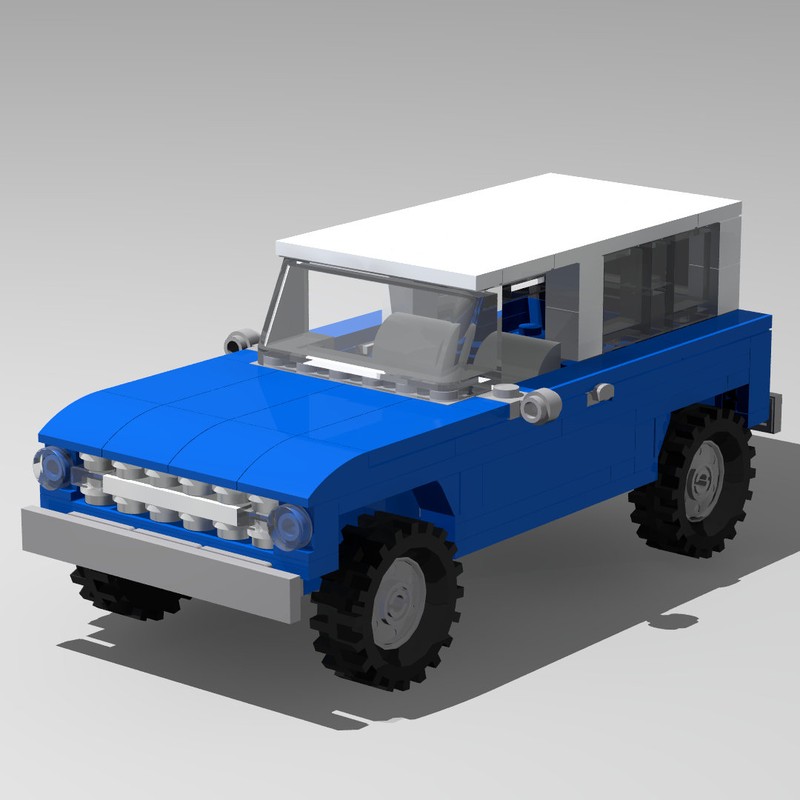 LEGO MOC Ford Bronco Gen 1 Wagon by EnzoBricks | Rebrickable - Build ...