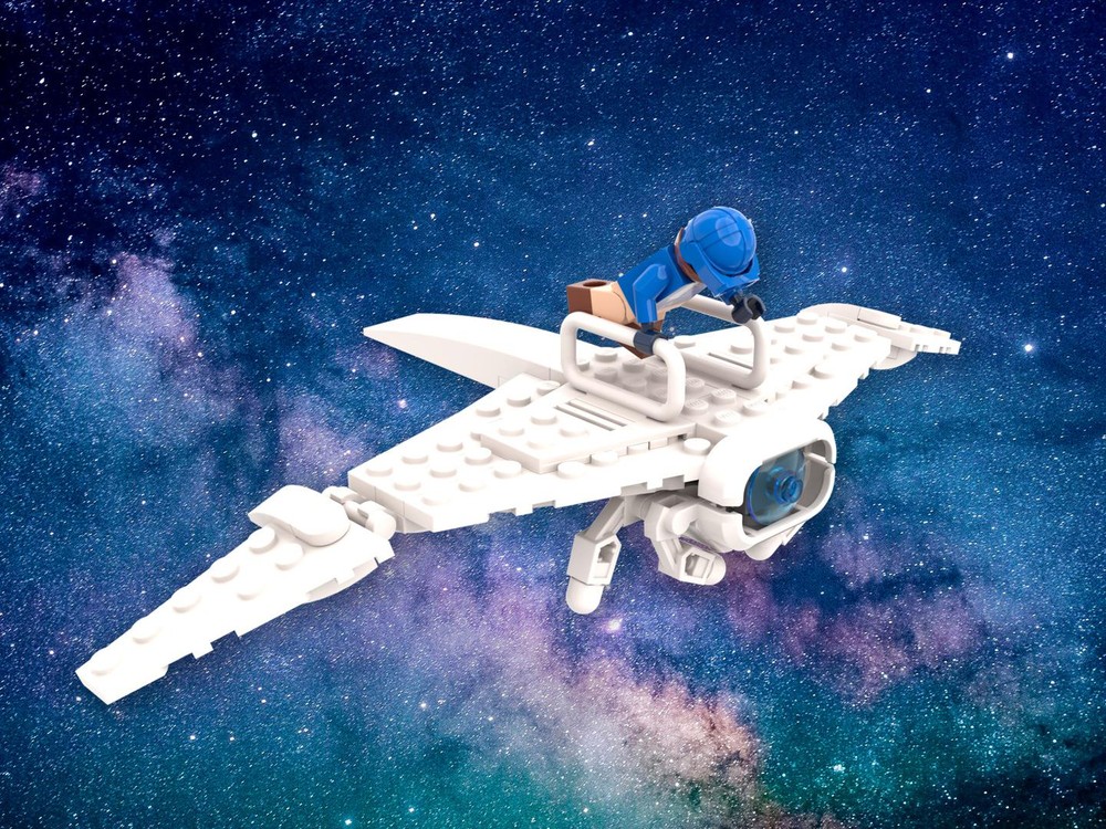 Lego Moc Nausicaas Glider Tribute By Bigchus Rebrickable Build
