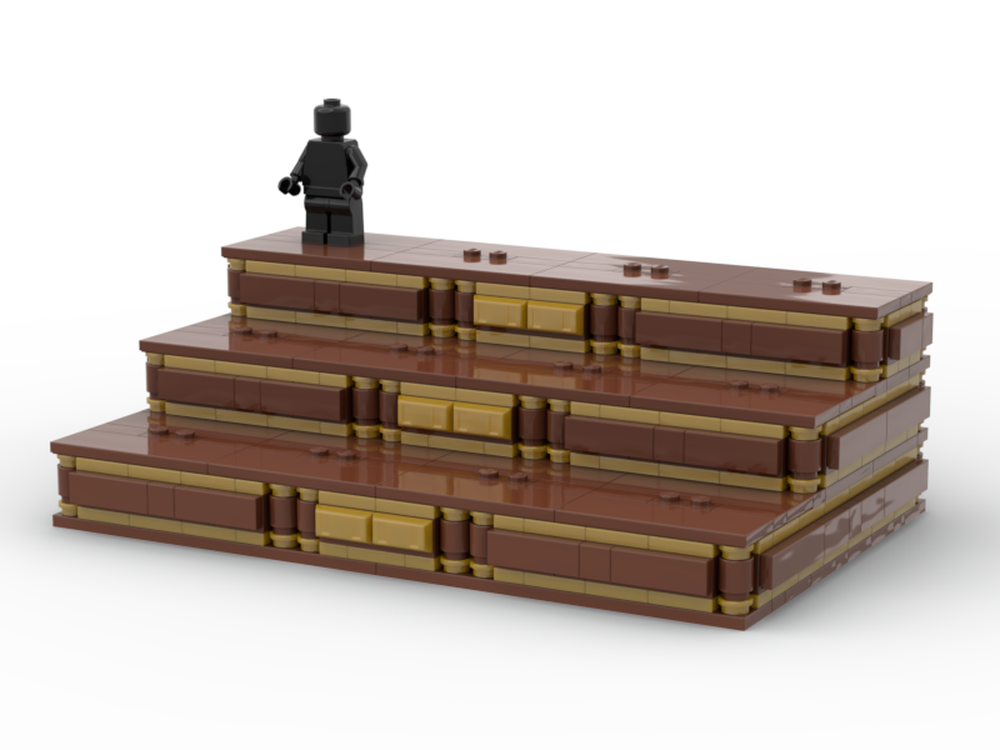LEGO MOC professioanl Minifigure Series Display Stand by Elegant Bricks ...