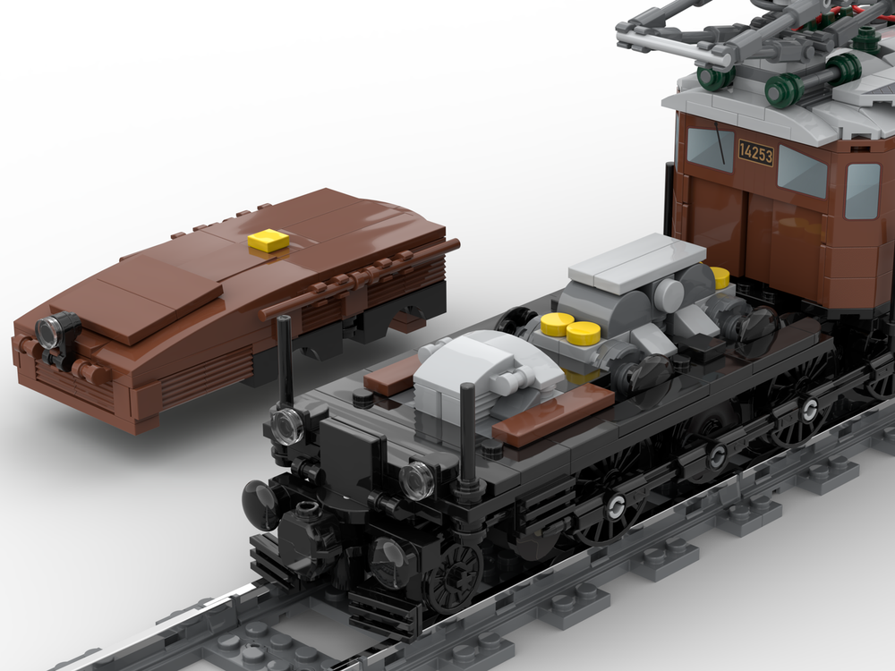 Lego Moc Swiss Crocodile Brown By Langemat Rebrickable Build With Lego