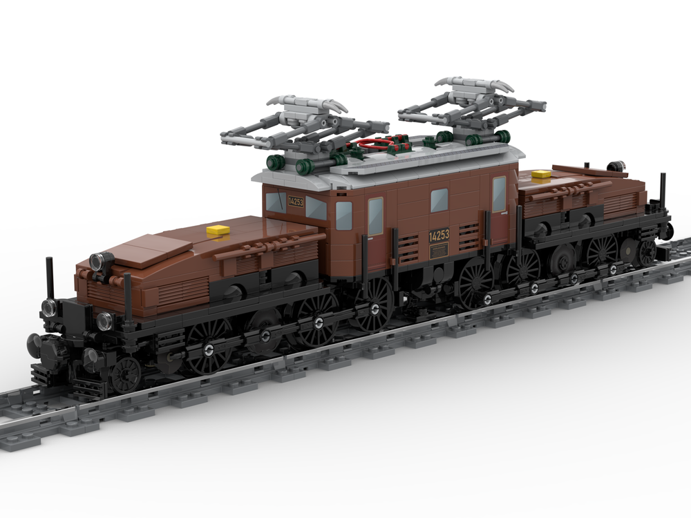 Lego Moc Swiss Crocodile Brown By Langemat Rebrickable Build With Lego