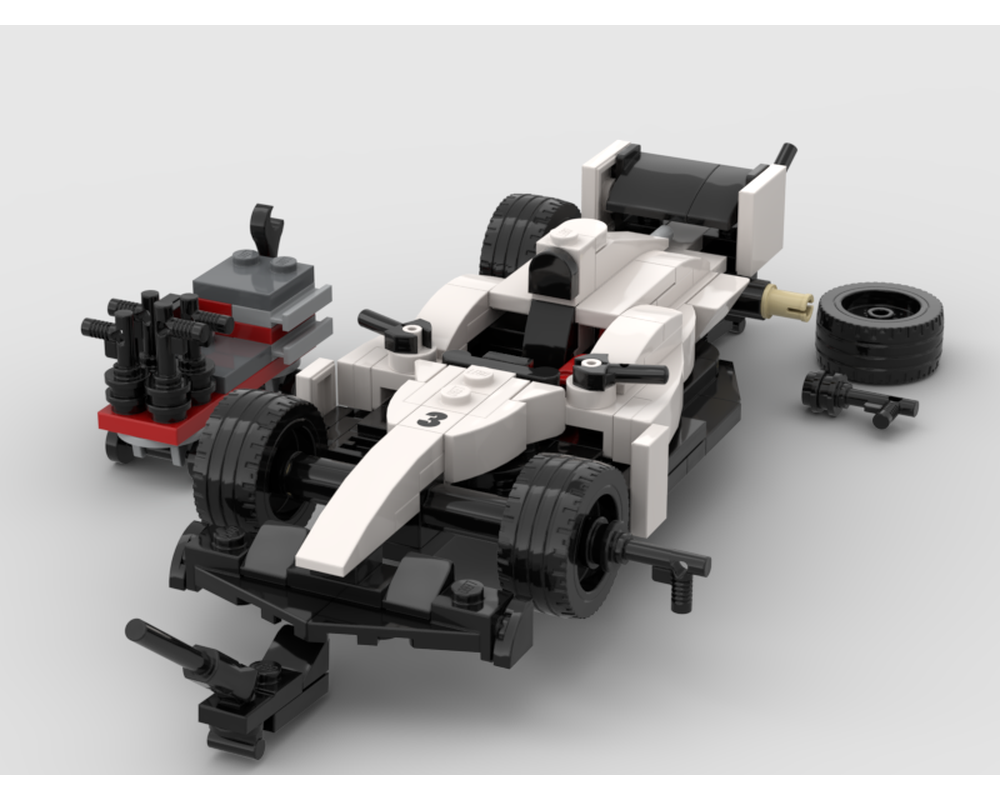 LEGO MOC Custom open wheel racer by Mybrickcars | Rebrickable - Build ...