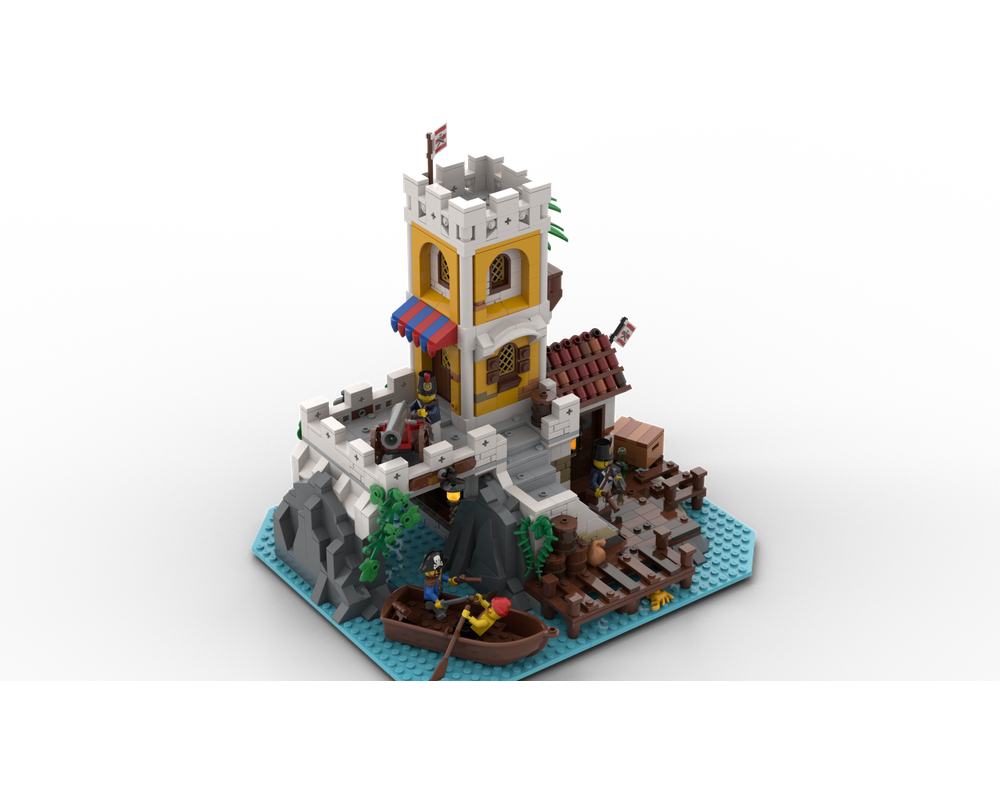 Lego Moc 6263 Imperial Outpost Remake By Legatoflegion Rebrickable