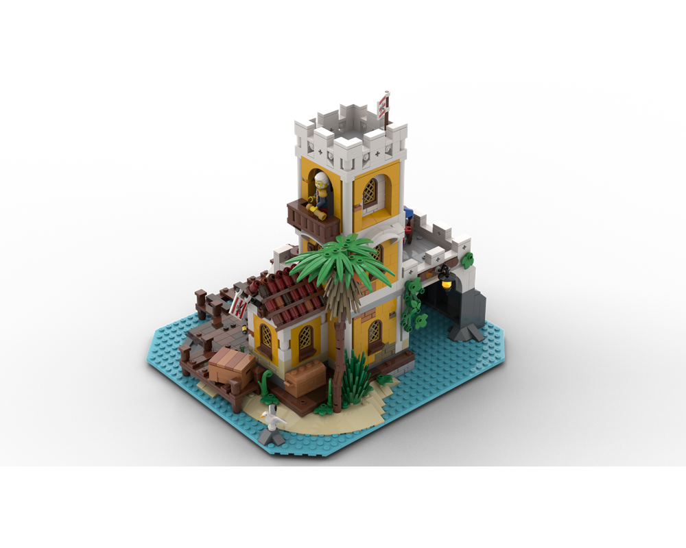Lego Moc 6263 Imperial Outpost Remake By Legatoflegion Rebrickable