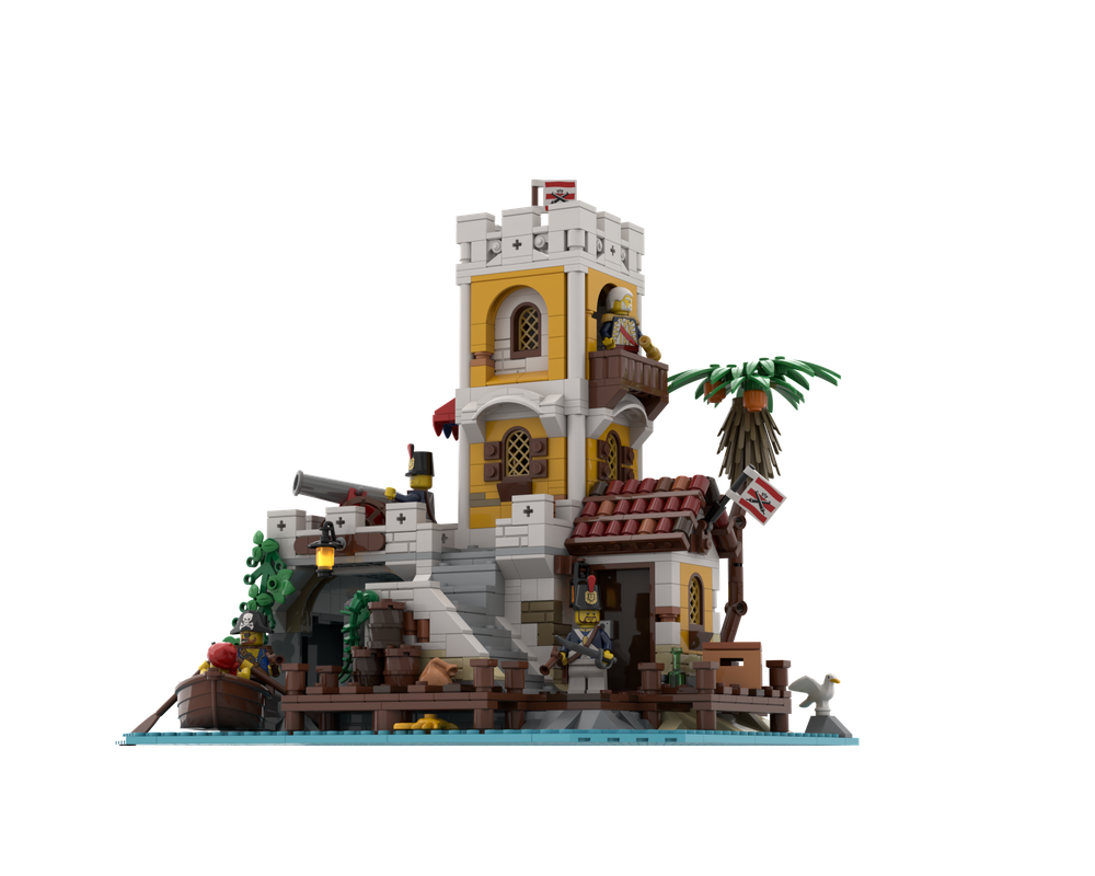 LEGO MOC 6263 Imperial Outpost Remake by Legat_Of_Legion | Rebrickable ...