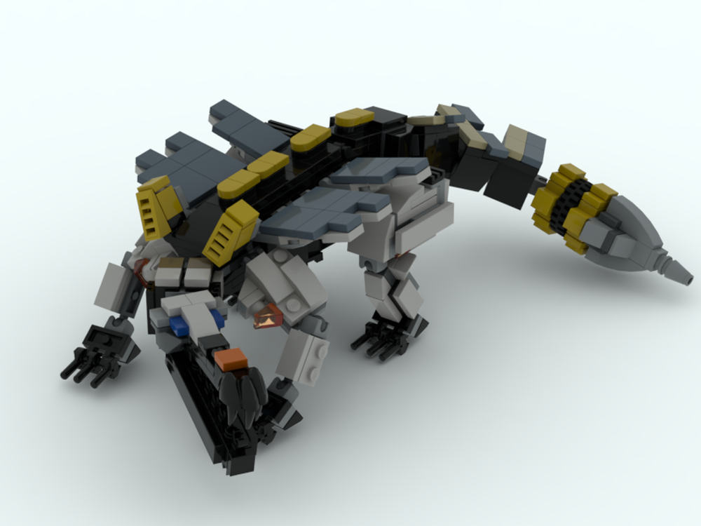 LEGO MOC Snapmaw and Apex Snapmaw from Horizon Forbidden West by ...