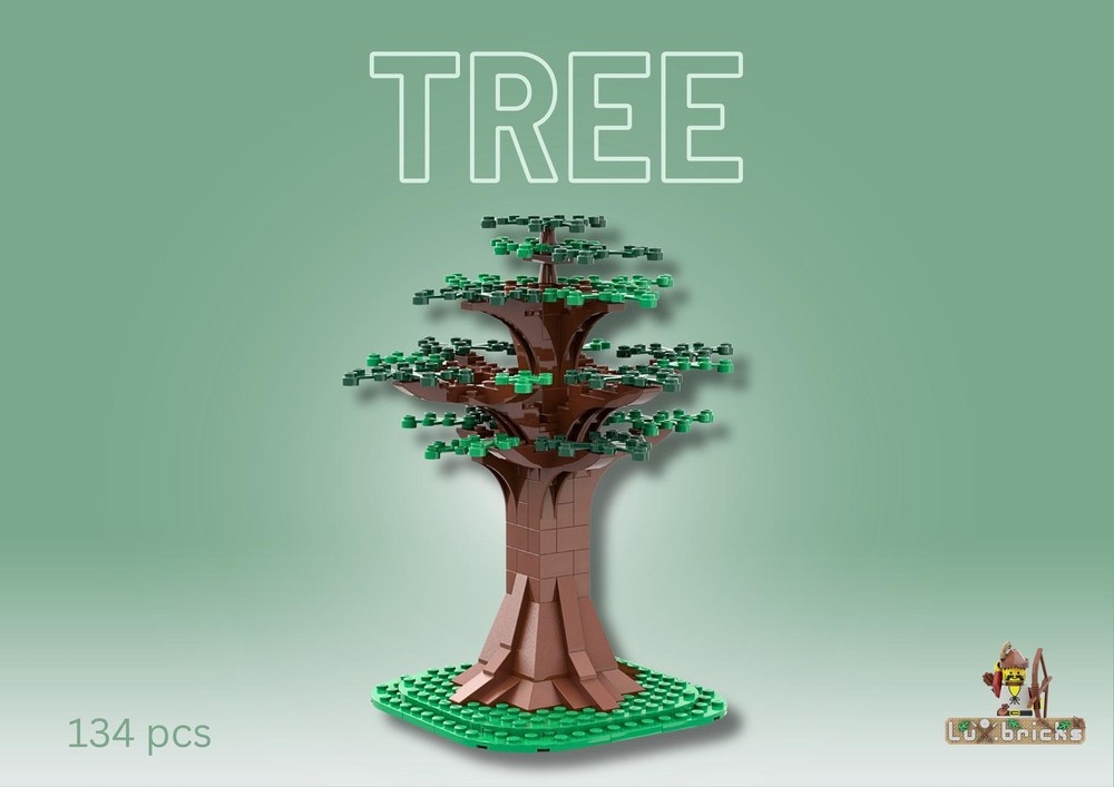 LEGO MOC Tree by lux.bricks | Rebrickable - Build with LEGO