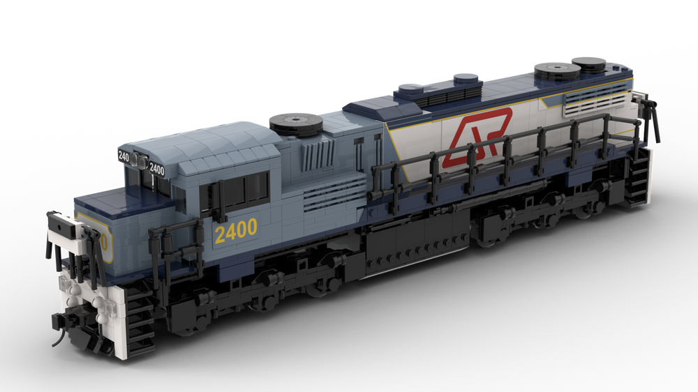 LEGO MOC Queensland Railway 2400 Class by Yellow.LXF | Rebrickable ...