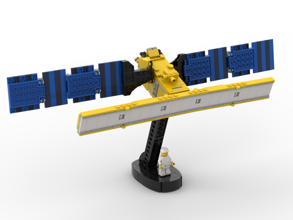 LEGO MOC ESA Satellite Sentinel 1 by MarquicoX | Rebrickable - Build ...
