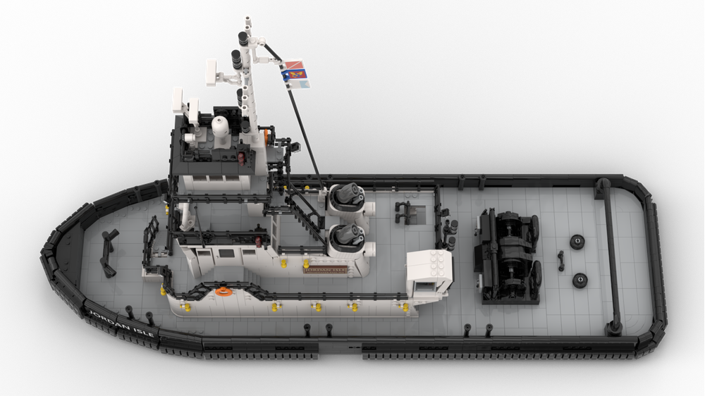Lego Moc Jordan Isle Patapsco Class Tug By Yellowlxf Rebrickable