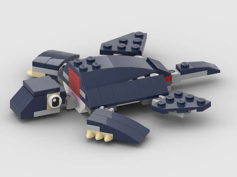 LEGO MOC-125164 Sea Turtle by jlherbst77 | Rebrickable - Build with LEGO