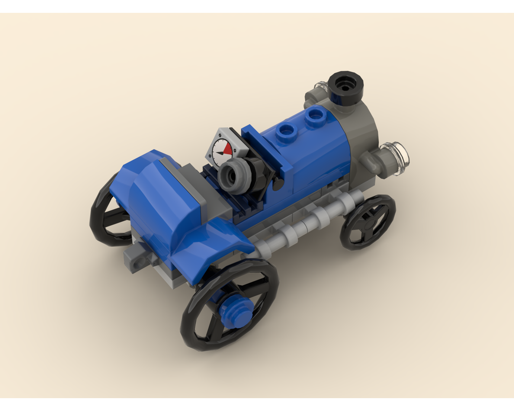 LEGO MOC Mini vintage tractors by aquir | Rebrickable - Build with LEGO