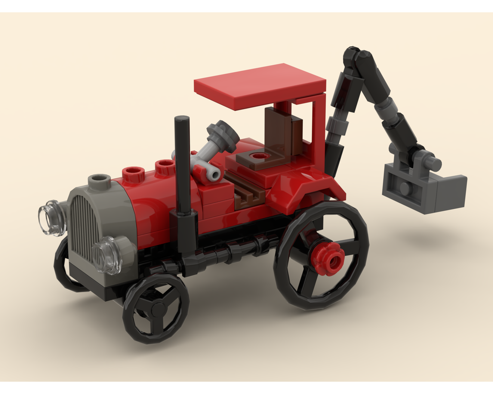 LEGO MOC Mini vintage tractors by aquir | Rebrickable - Build with LEGO