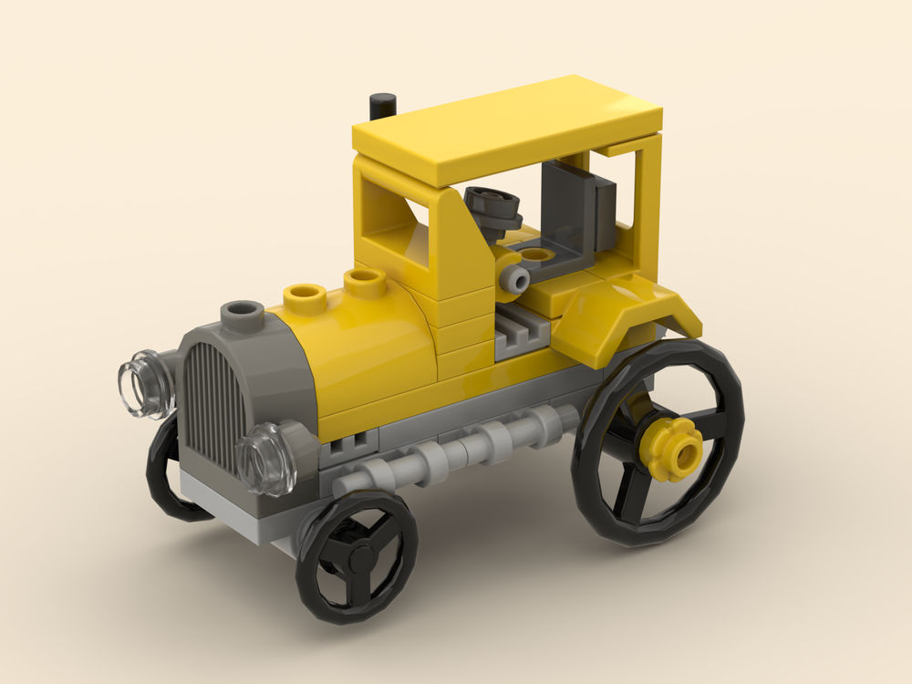 LEGO MOC Mini vintage tractors by aquir | Rebrickable - Build with LEGO
