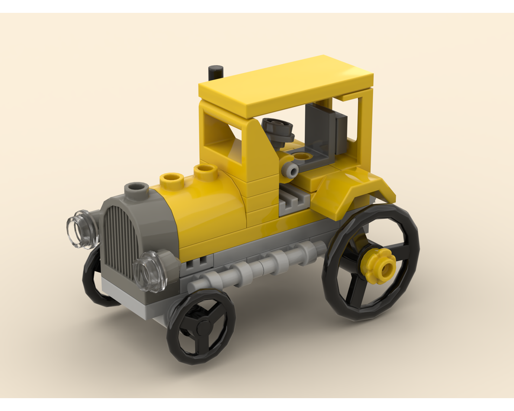 LEGO MOC Mini vintage tractors by aquir | Rebrickable - Build with LEGO