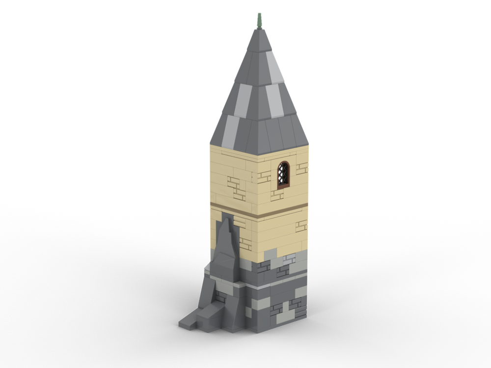 LEGO MOC HW Castle Tower by Just_Late | Rebrickable - Build with LEGO