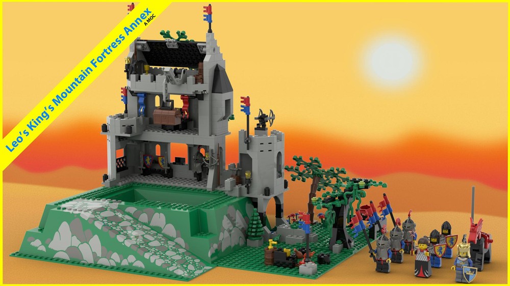 LEGO MOC Leo's King Mountain Fortress Annex by FrankCoupal ...