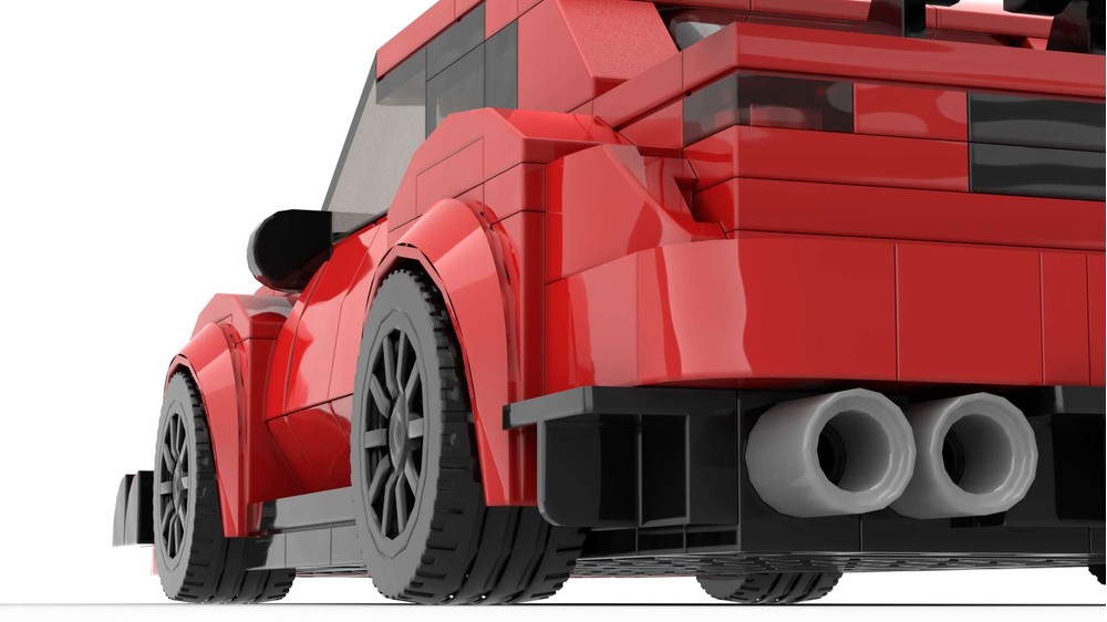 Lego Moc Alfa Romeo 155 V6 Ti Dtm By Barsim70 Rebrickable Build