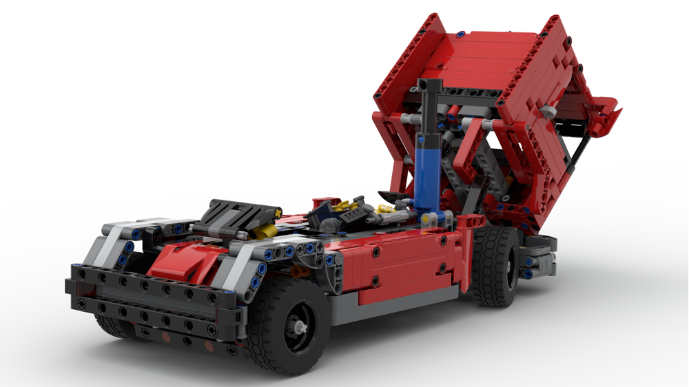 Lego Moc 42144 Grand Prix Pneumatic Truck Alternate Build By Timtimgo