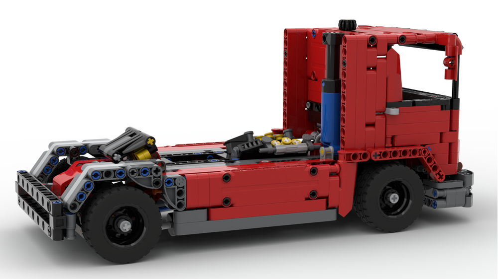 Lego Moc 42144 Grand Prix Pneumatic Truck Alternate Build By Timtimgo