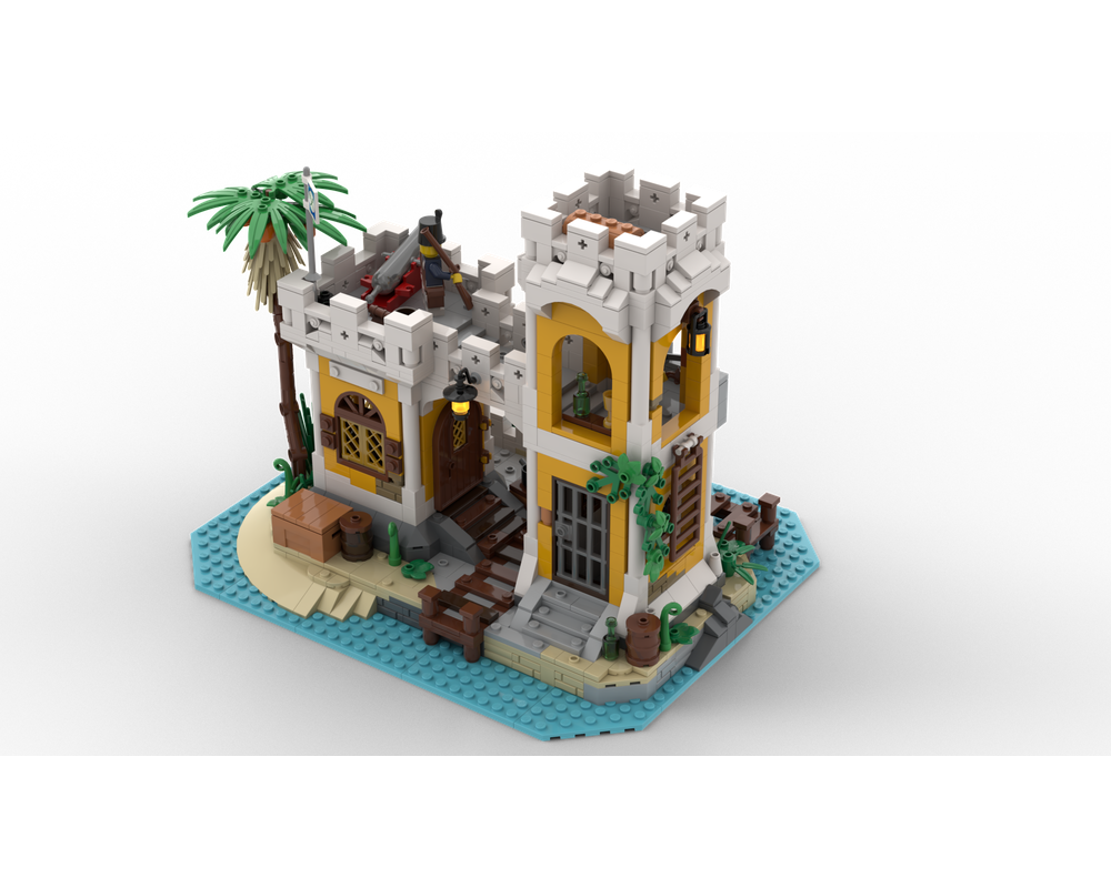 LEGO MOC 6259 Broadside's Brig Remake by Legat_Of_Legion | Rebrickable ...