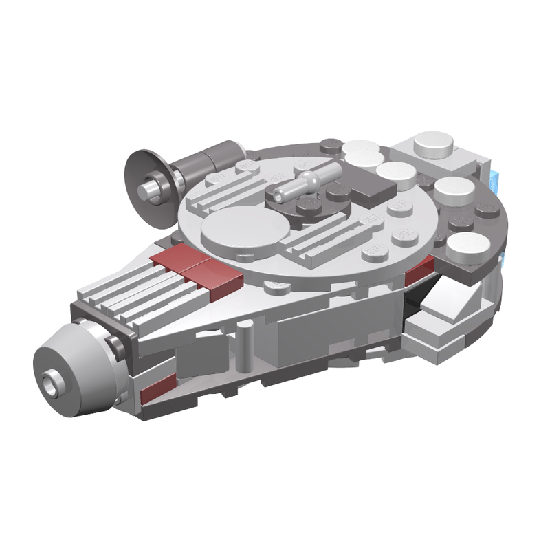 LEGO MOC 75030 C2 Freighter by Berth | Rebrickable - Build with LEGO