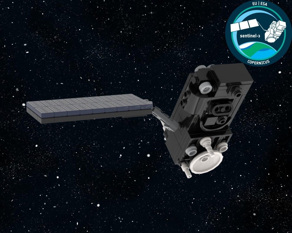LEGO MOC Sentinel-3 by BrickSat | Rebrickable - Build with LEGO