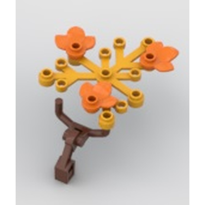 LEGO MOC 10281 Bonsai Tree - Autumn version by nenalmapal | Rebrickable ...