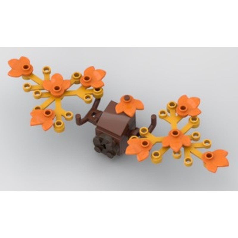 LEGO MOC 10281 Bonsai Tree - Autumn version by nenalmapal | Rebrickable ...